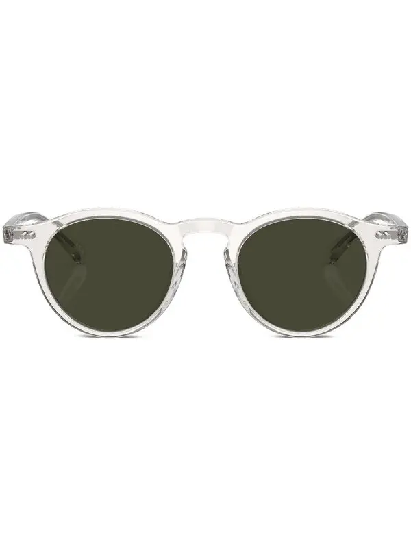 Oliver Spencer Op-13 Round-frame Sunglasses - Grey