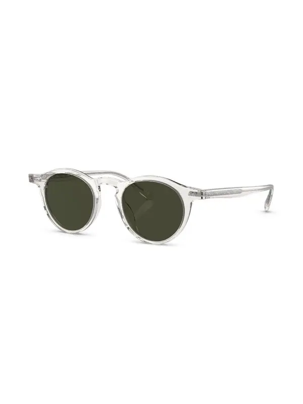 Oliver Spencer Op-13 Round-frame Sunglasses - Grey