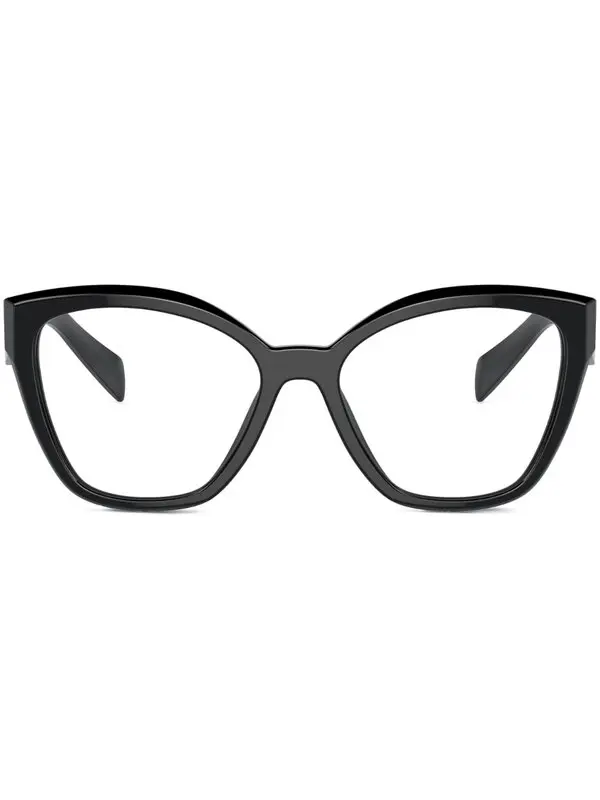 Prada Oversize Frame Glasses - Black