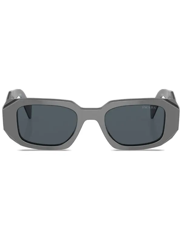 Prada Rectangle-frame Sunglasses - Grey