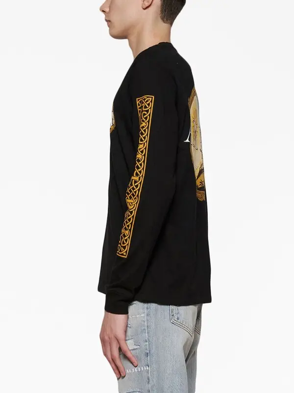 Amiri Alchemy Frame Long-sleeve T-shirt - Black