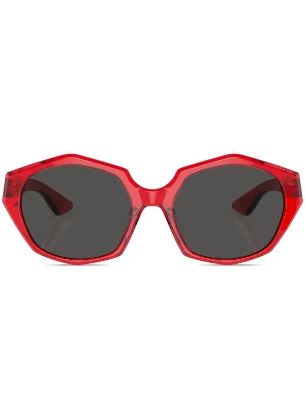 Oliver Spencer Oversized Sunglasses - Red