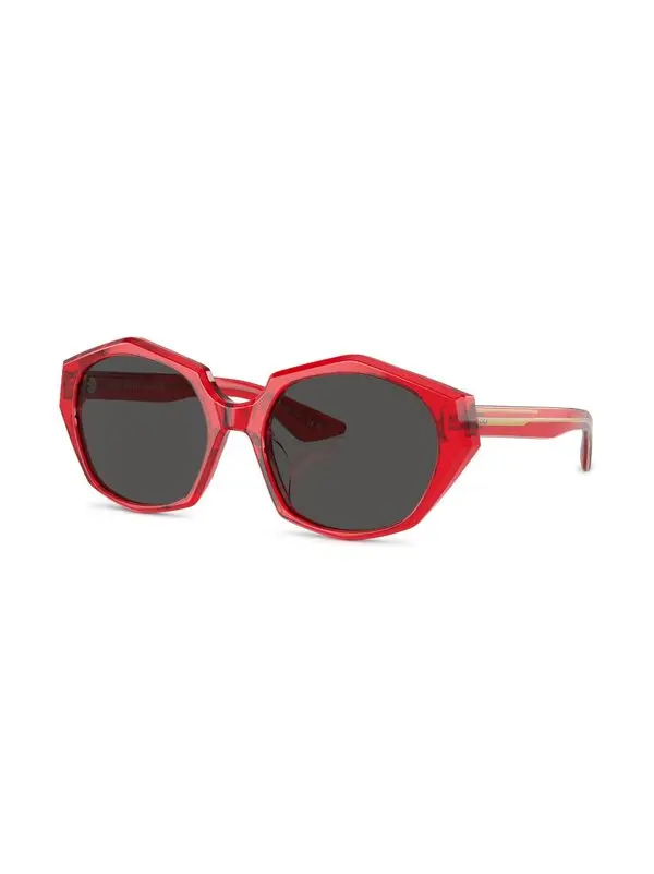 Oliver Spencer Oversized Sunglasses - Red