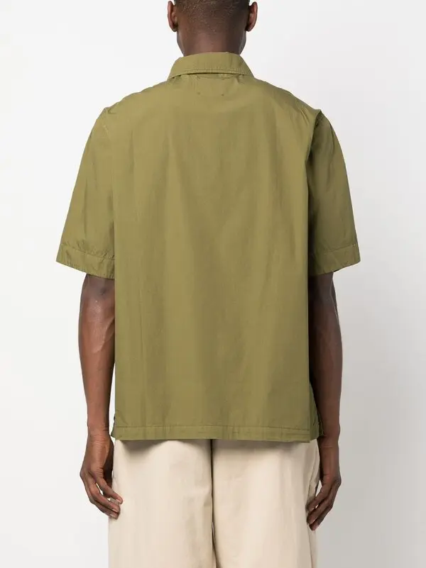 PRESIDENT’S Short-sleeve Cotton Shirt