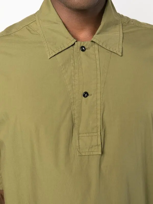 PRESIDENT’S Short-sleeve Cotton Shirt