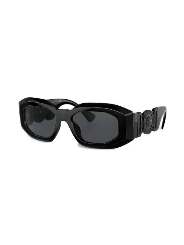 Versace Geometric-frame Tinted Sunglasses