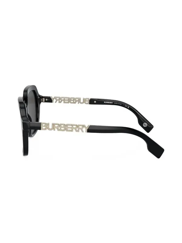 Burberry Joni Oversize Square-frame Sunglasses - Black