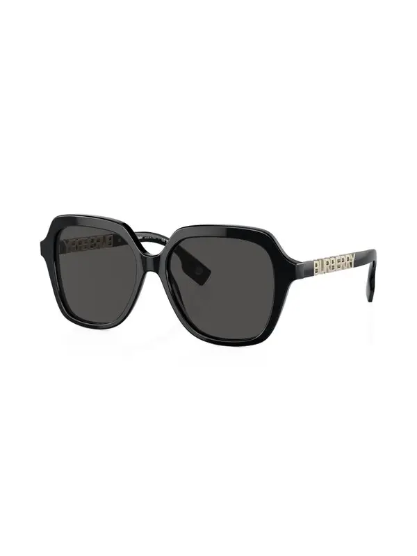 Burberry Joni Oversize Square-frame Sunglasses - Black