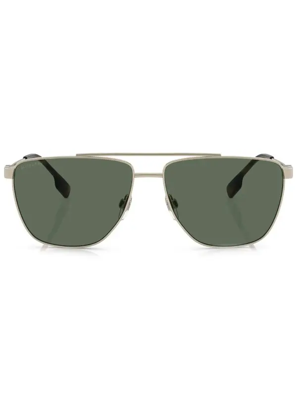 Burberry Blaine Aviator-pilot Sunglasses - Gold