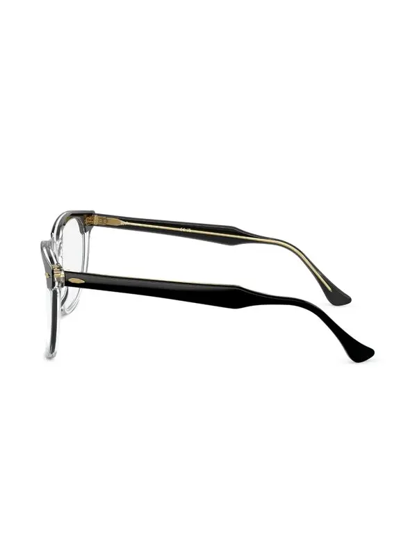 Ray-ban Round-frame Glasses - Black