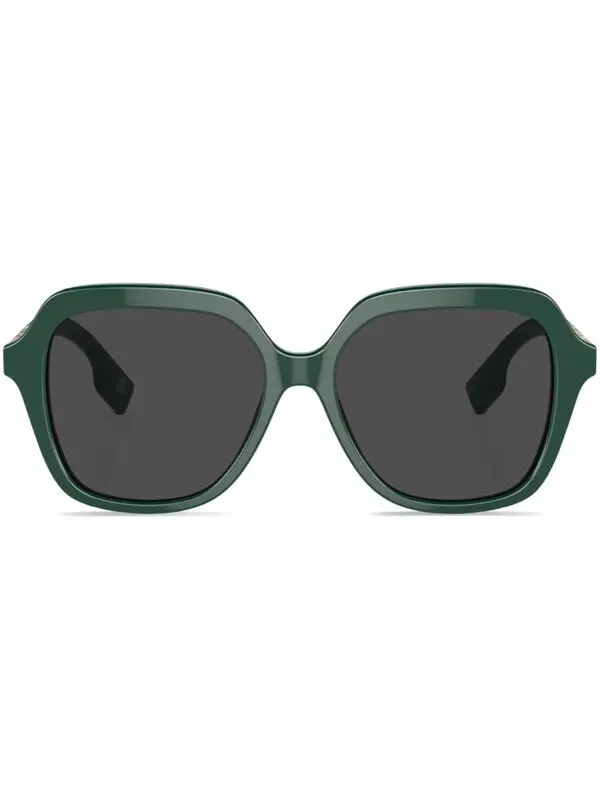 Burberry Joni Logo-lettering Sunglasses - Green