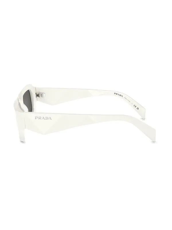 Prada Rectangle-frame Sunglasses - White