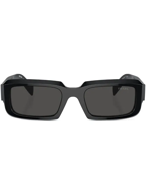 Prada Rectangle-frame Sunglasses - Black