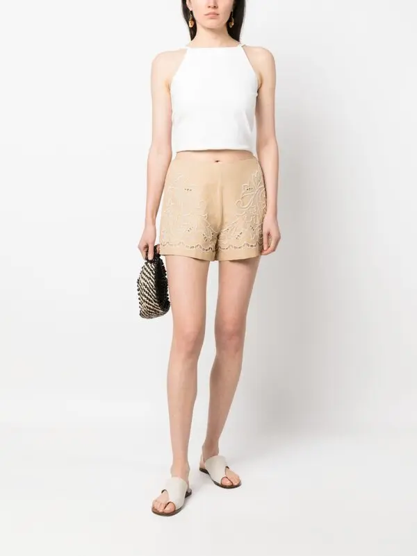 TWINSET Broderie-anglaise Mini Shorts