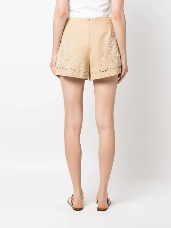 TWINSET Broderie-anglaise Mini Shorts