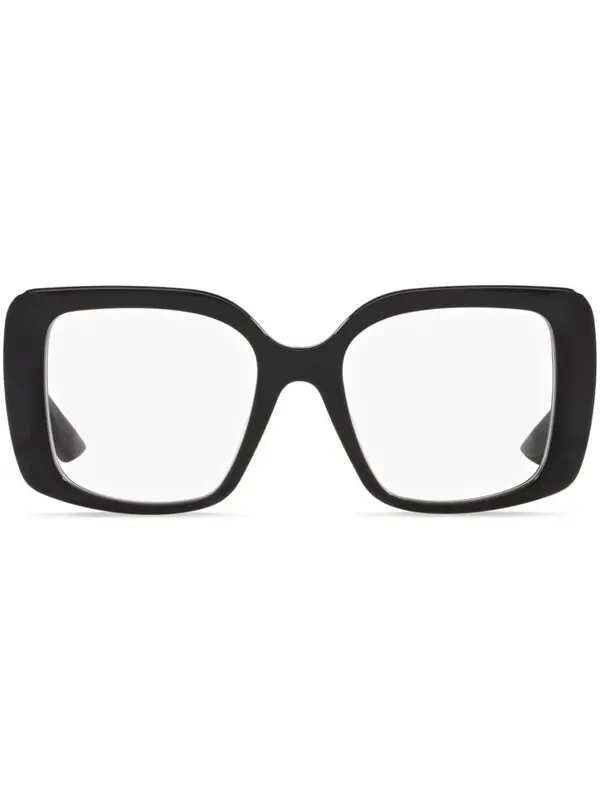 Dita Adabrah Square-frame Glasses - Black
