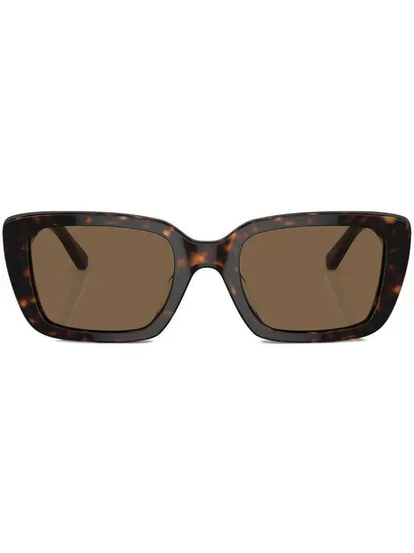 Tory Burch Rectangle Sunglasses - Green