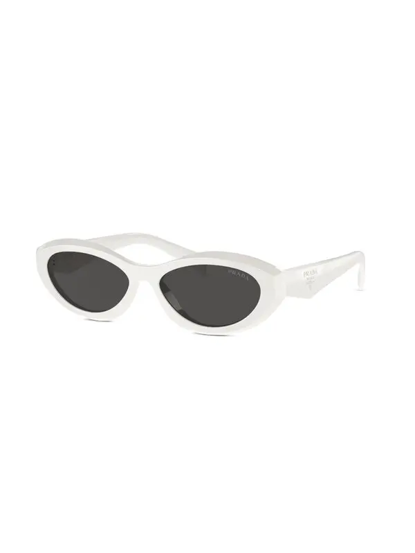 Prada Cat-eye Frame Sunglasses - White
