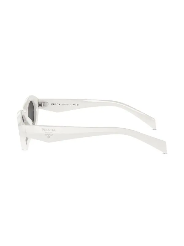 Prada Cat-eye Frame Sunglasses - White