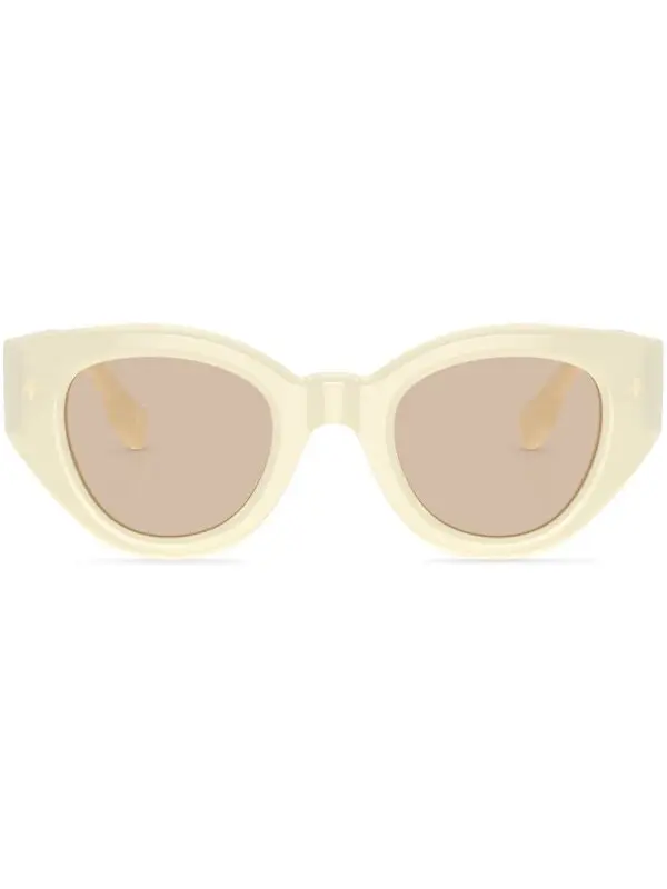 Burberry Meadow Tinted-lenses Sunglasses - White