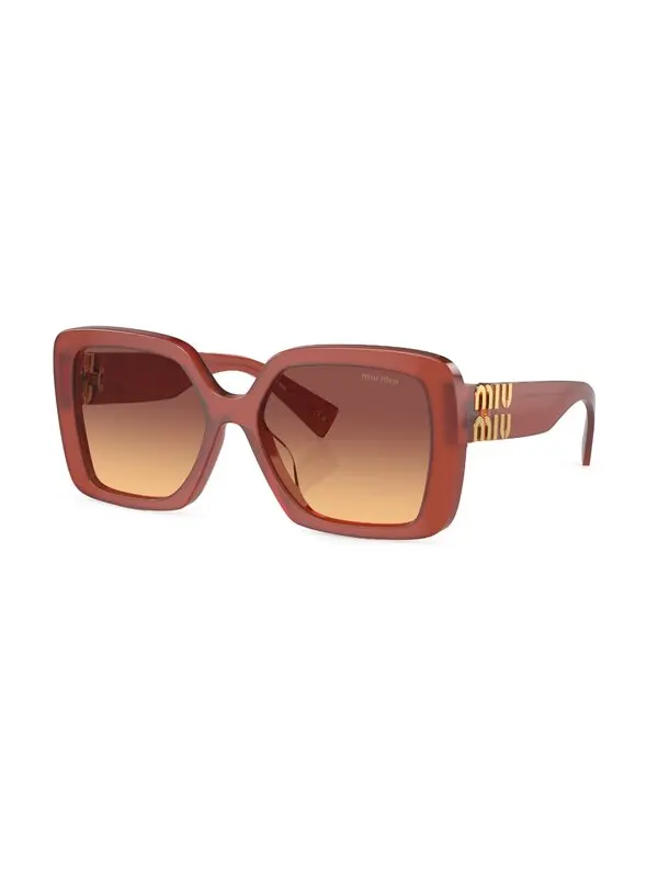 Miu Miu Logo-plaque Sunglasses
