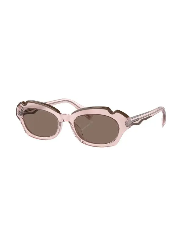 ALAIN MIKLI Transparent Round-frame Sunglasses