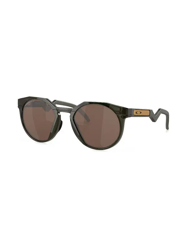 Oakley Hstn Round-frame Sunglasses - Green