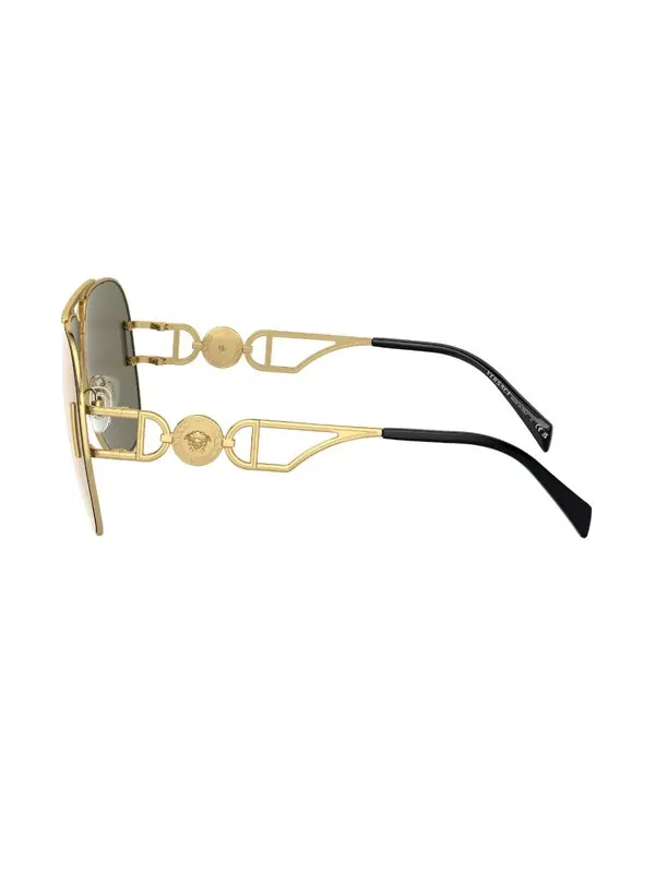 Versace Medusa Pilot-frame Sunglasses