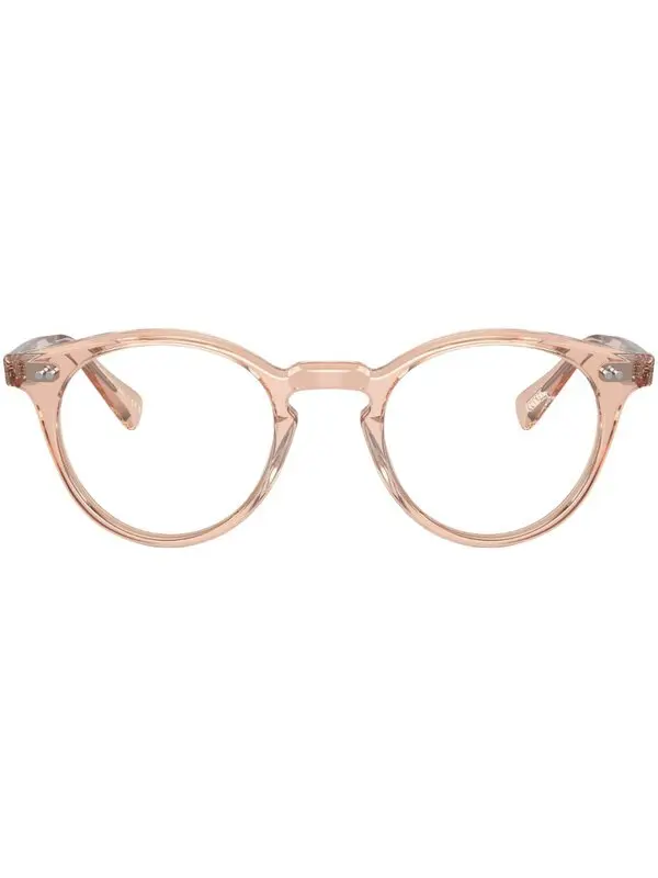 Oliver Spencer Round-frame Glasses - Brown