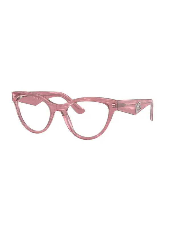Dolce & Gabbana Cat-eye Frame Glasses - Pink