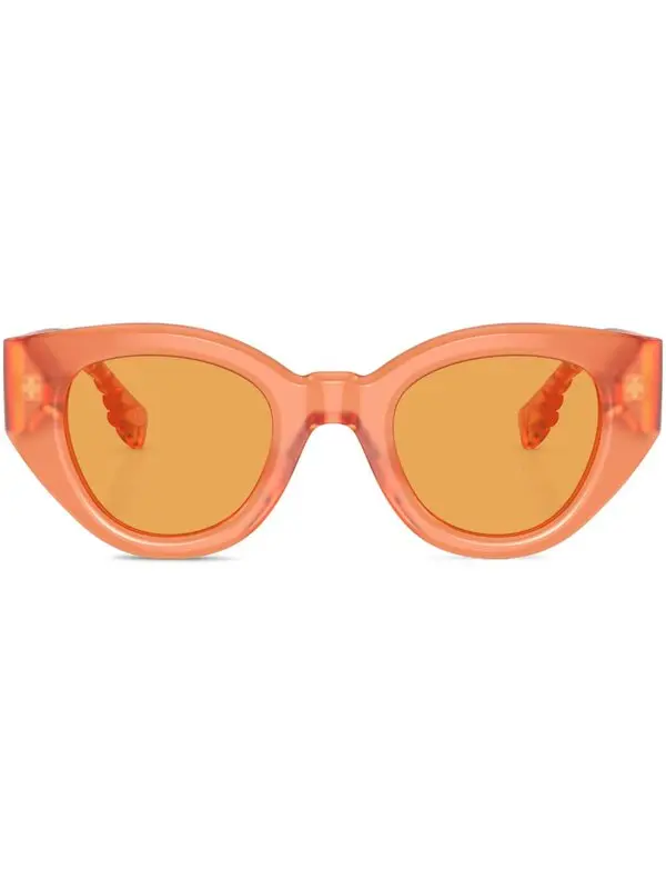 Burberry Meadow Tinted-lenses Sunglasses - Orange