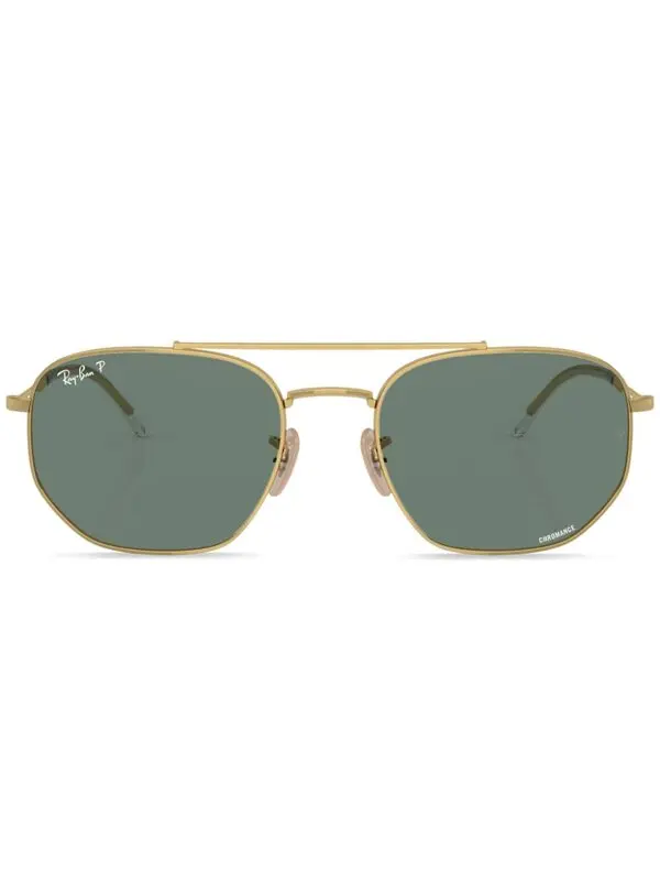 Ray-ban Double-bridge Sunglasses - Gold