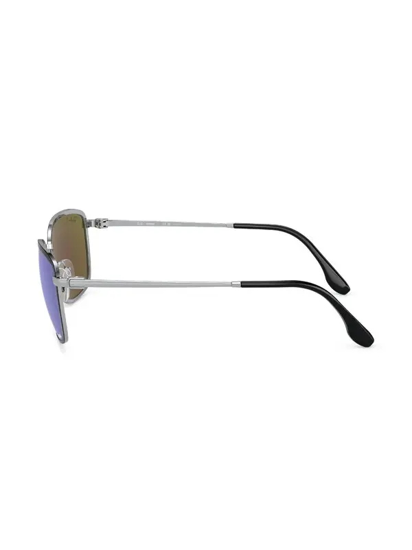 Ray-ban Tinted-lenses Square-frame Sunglasses - Black