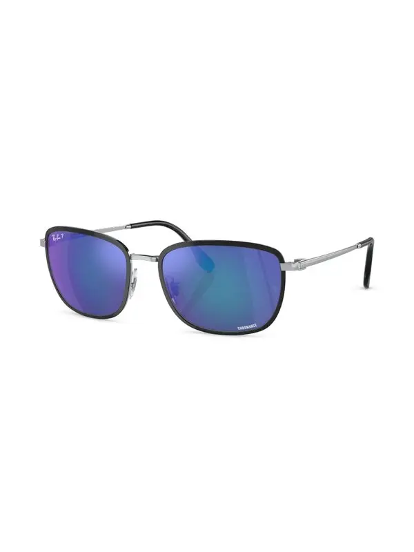 Ray-ban Tinted-lenses Square-frame Sunglasses - Black