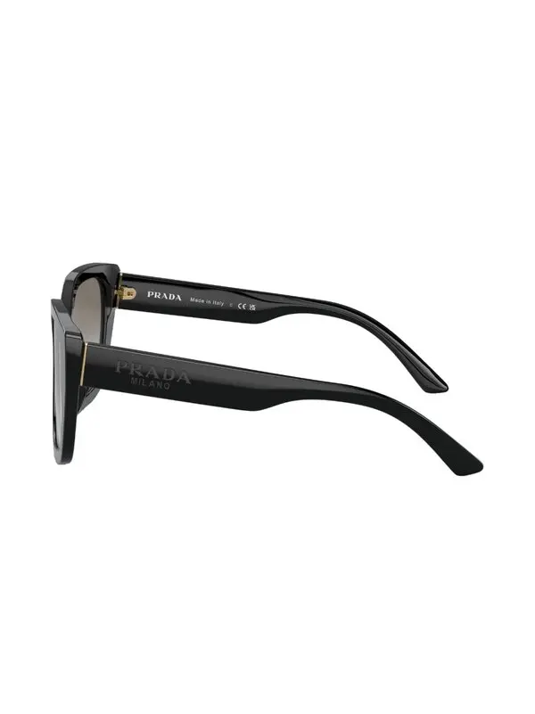 Prada Cat-eye Frame Sunglasses - Black
