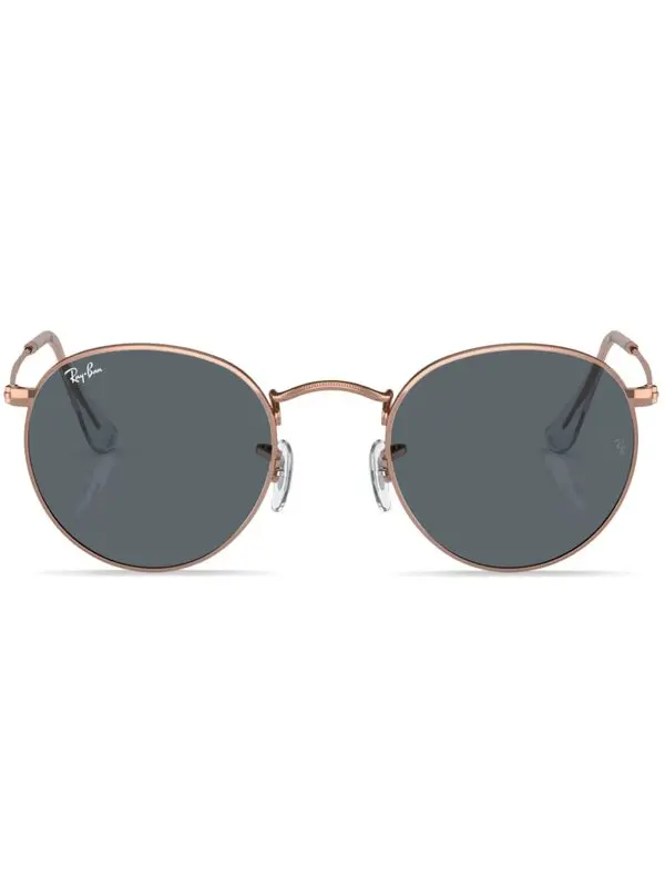 Ray-ban Round Frame Sunglasses - Gold