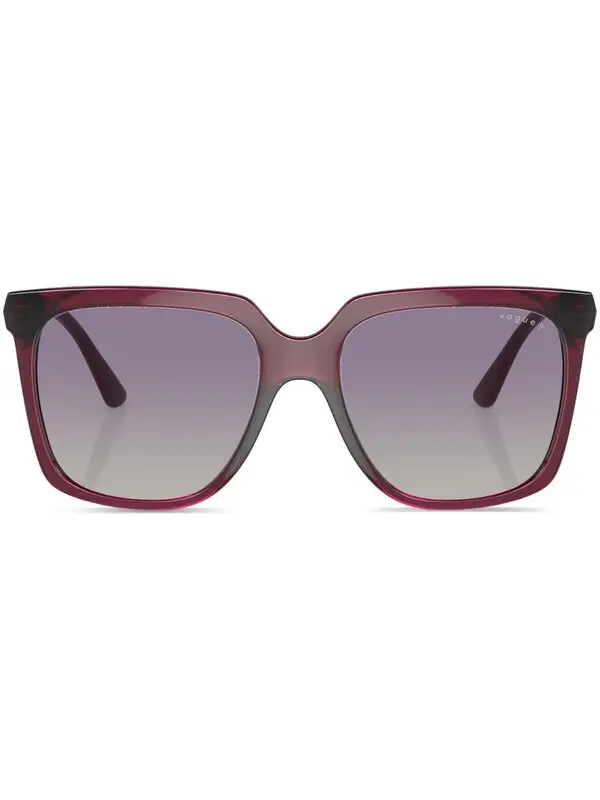 VOGUE EYEWEAR Square-frame Sunglasses - 29898j Transparent Cherry