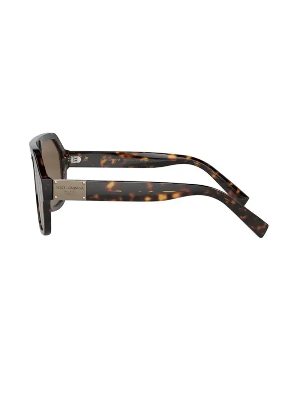 Dolce & Gabbana Logo-plaque Sunglasses