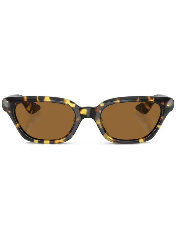 Oliver Spencer Cat-eye Sunglasses - Green