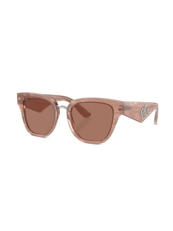 Dolce & Gabbana Tortoiseshell Cat-eye Sunglasses - Brown