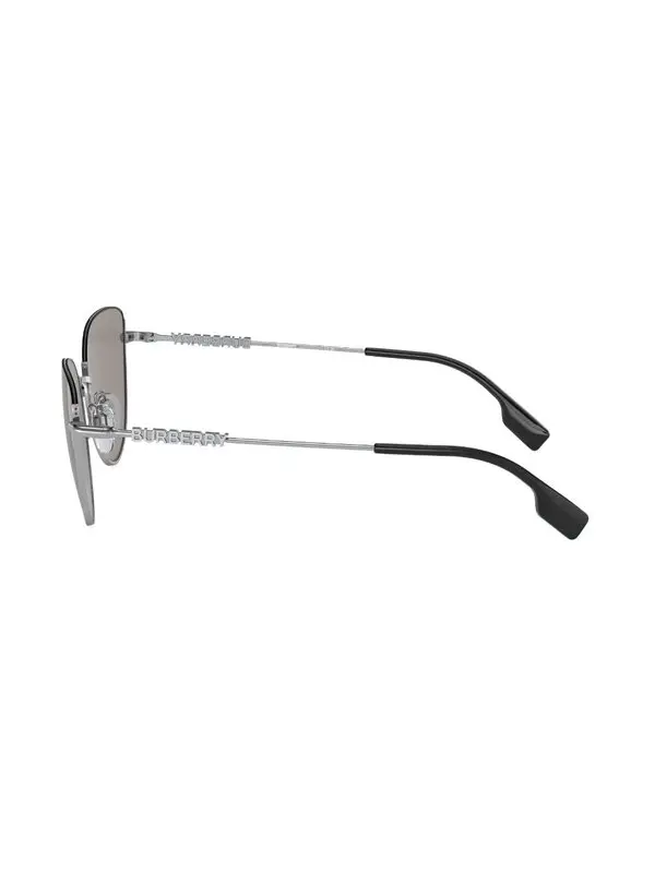 Burberry Harper Cat-eye Frame Sunglasses - Silver