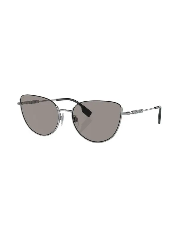 Burberry Harper Cat-eye Frame Sunglasses - Silver