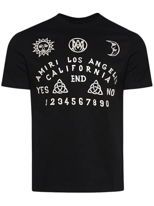 Amiri Ouija Board Print T-shirt