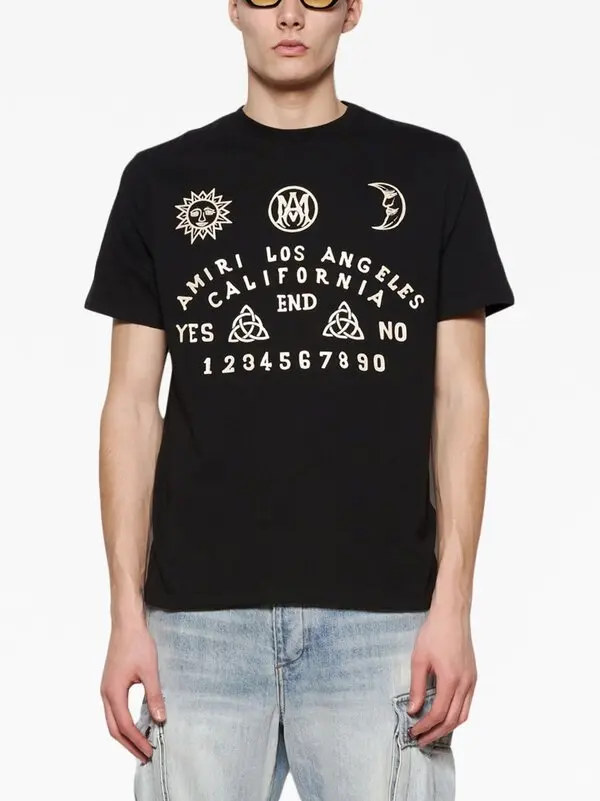 Amiri Ouija Board Print T-shirt