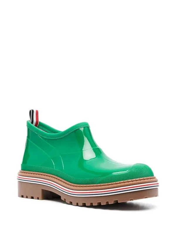 Thom Browne Garden Ankle Boots - Green
