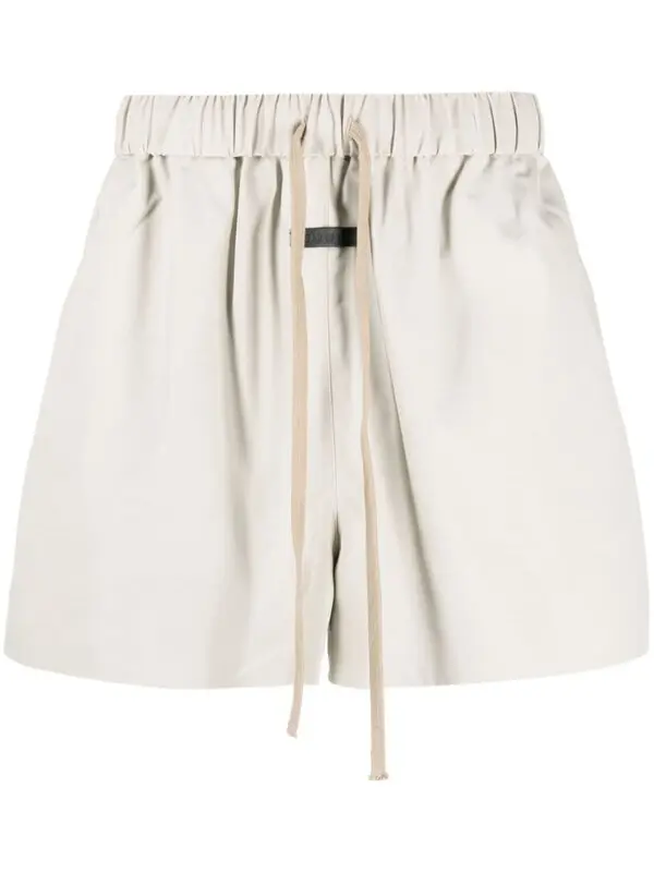 Fear Of God Drawstring Waist Thigh-length Short Shorts - Neutrals