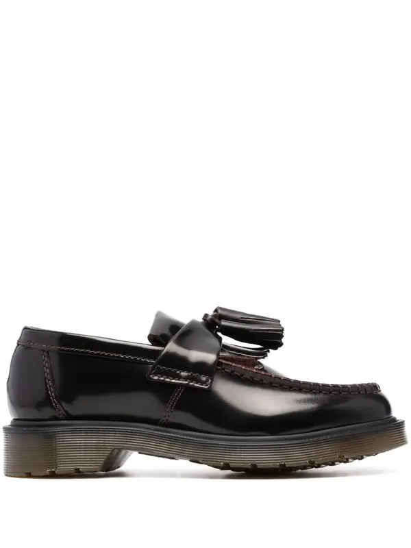 Dr. Martens Adrian Leather Tassel Loafers - Purple