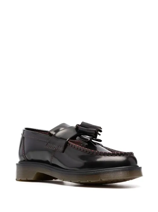 Dr. Martens Adrian Leather Tassel Loafers - Purple