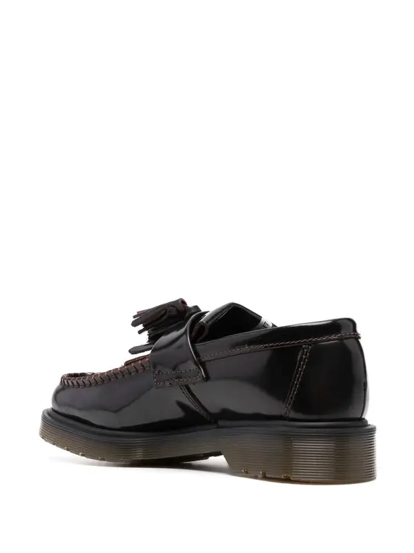 Dr. Martens Adrian Leather Tassel Loafers - Purple
