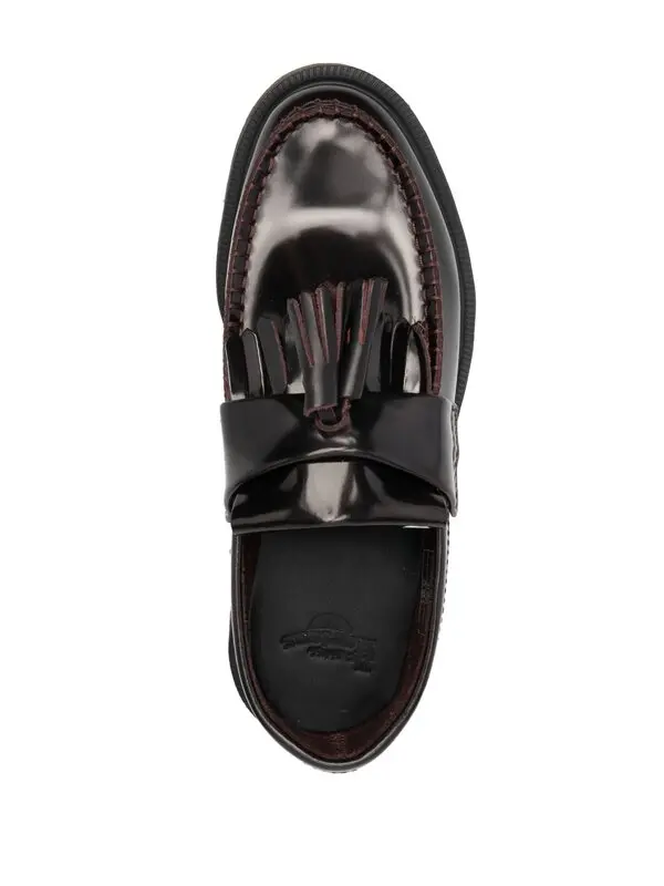 Dr. Martens Adrian Leather Tassel Loafers - Purple